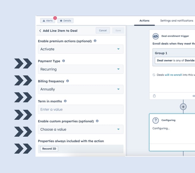 How it works - Add a Line Item to Deal