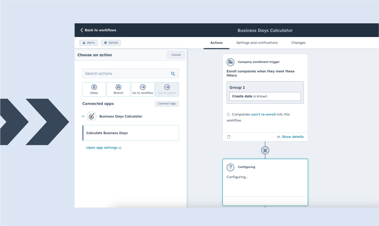 Setup Guide - Business Days Calculator